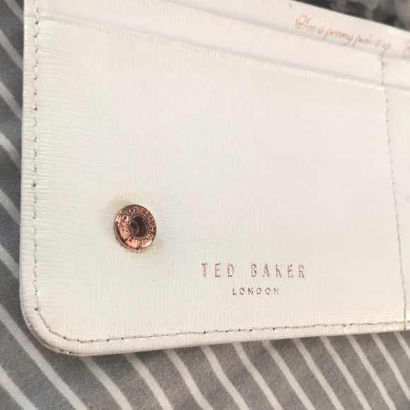 Ted Baker London | Bags | Ted Baker London Wallet Floral Zip Coin ...